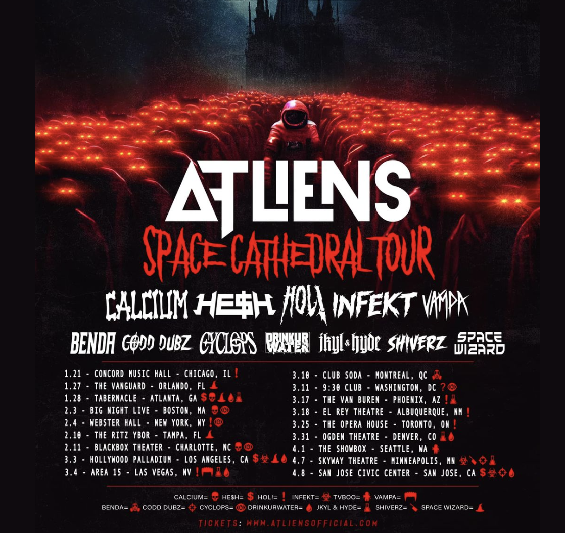 ATLiens announce can't-miss Space Cathedral Tour - AllTime EDM